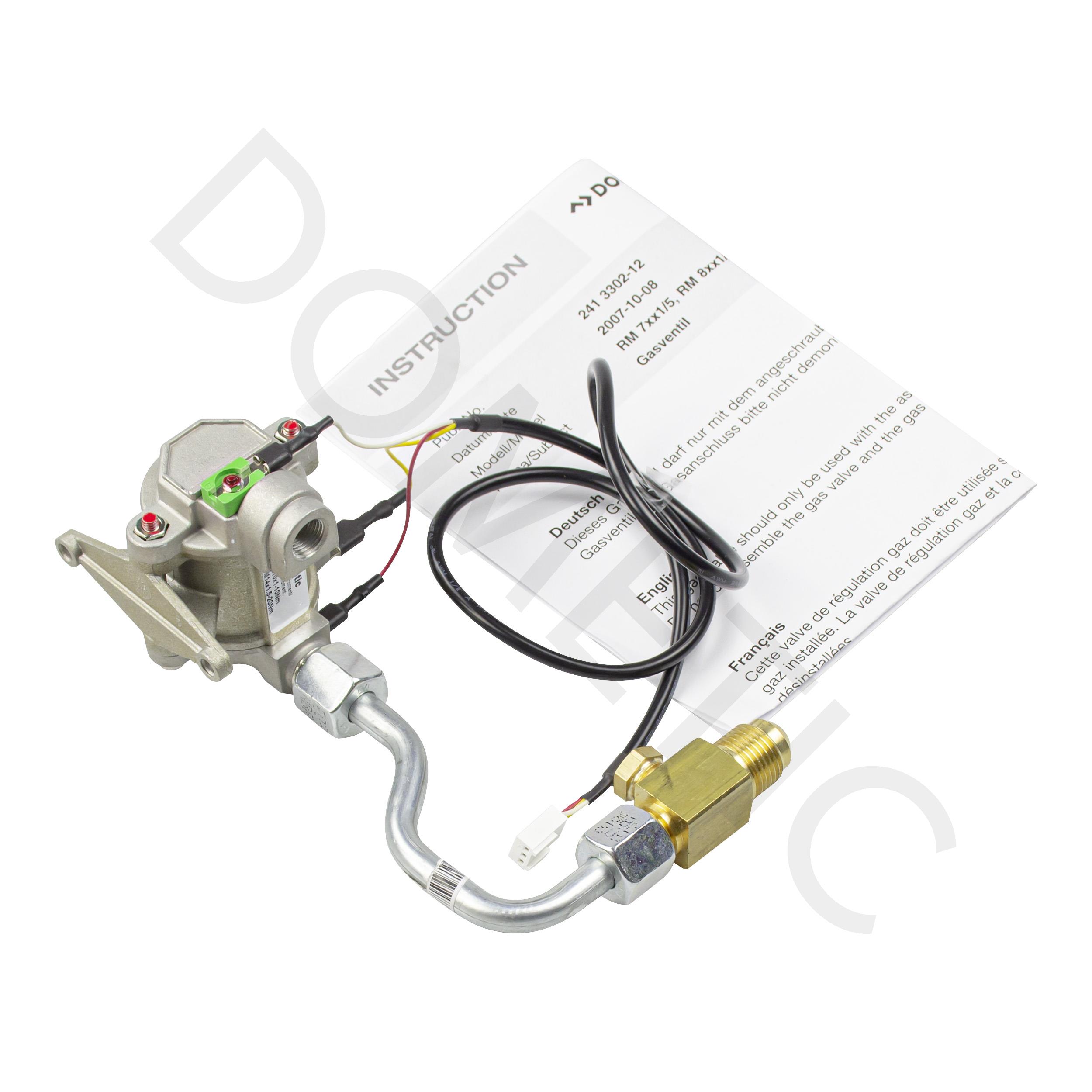 Dometic Gas Valve With Gas Connection | Dometic Spares | Leisureshopdirect